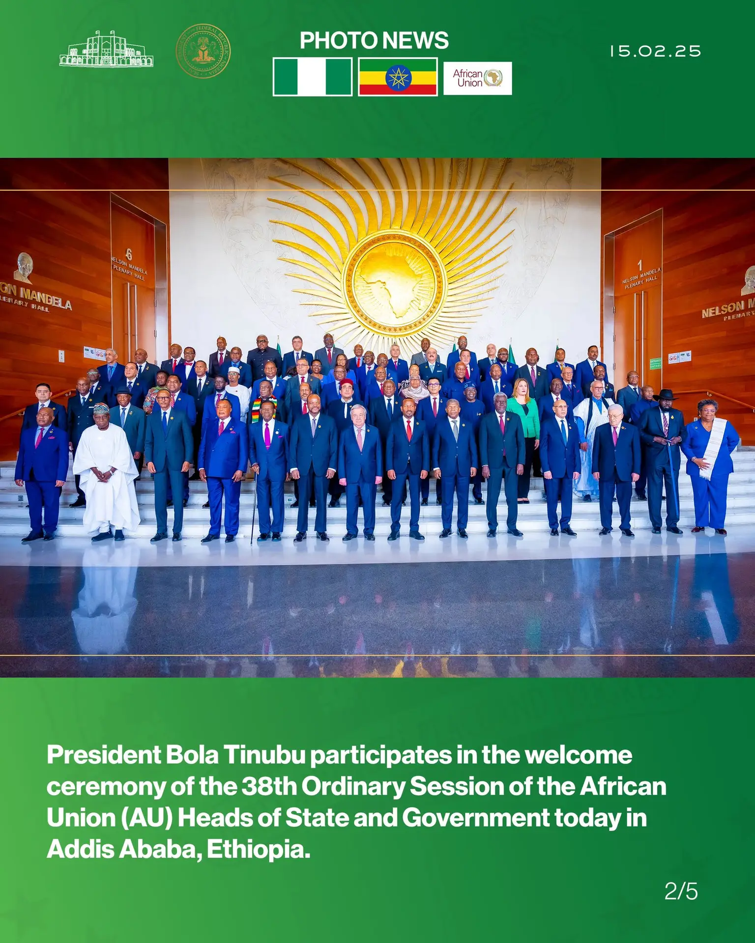 AU Summit 2025: Nigeria calls for combined Maritime Task Force for The ...